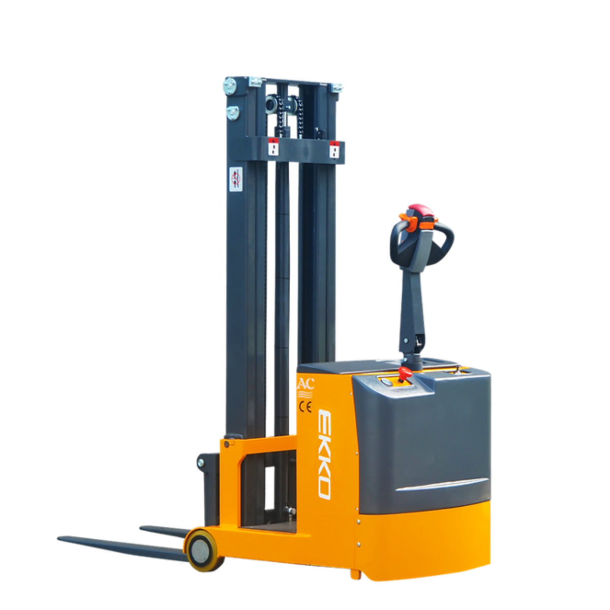Electric Counterbalanced Walkie Stacker – EKKO EK07S, 1,550 lb Capacity ...