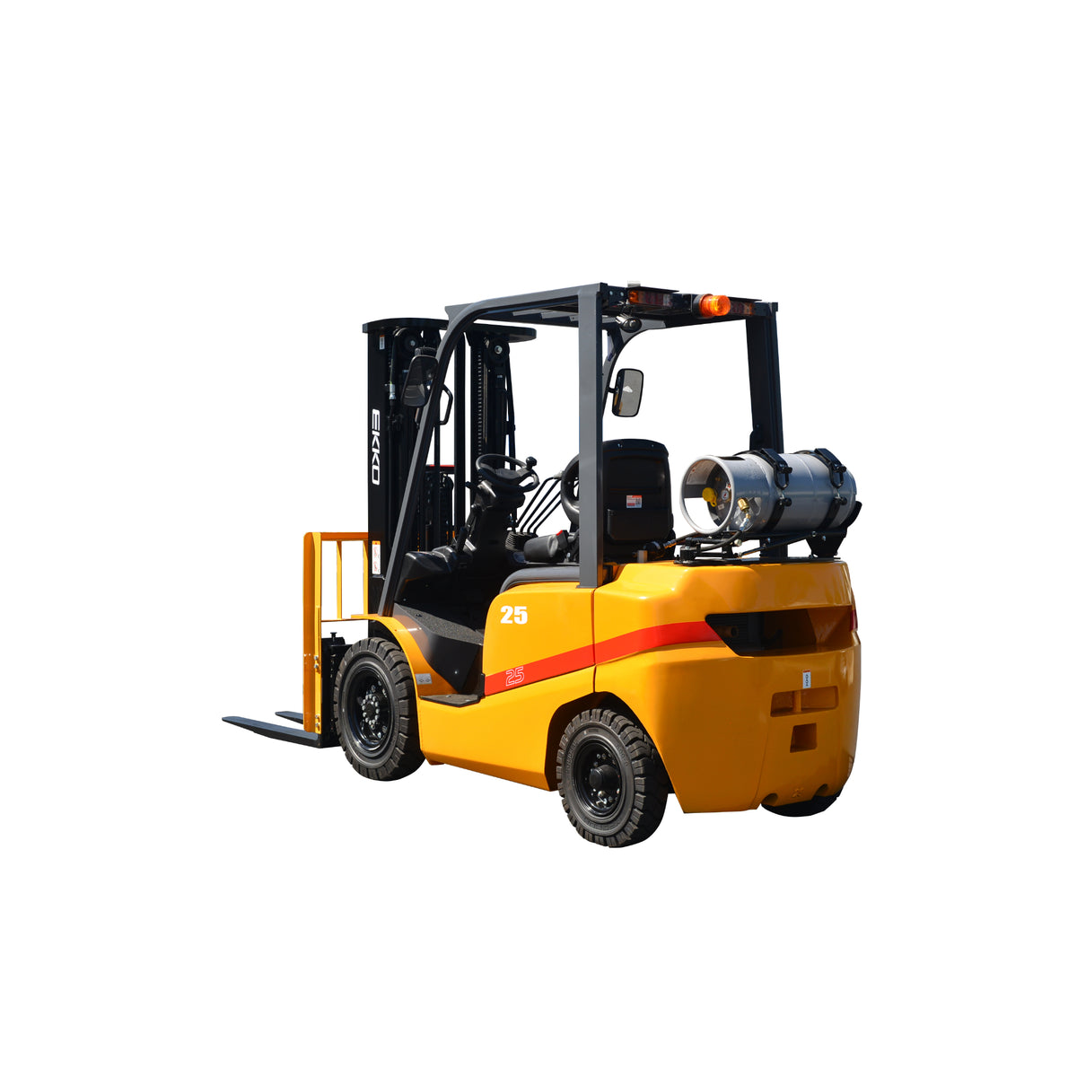 Propane Forklift – EKKO EK30TLP | 6,000 lb Capacity | 185" Lift | Solid ...