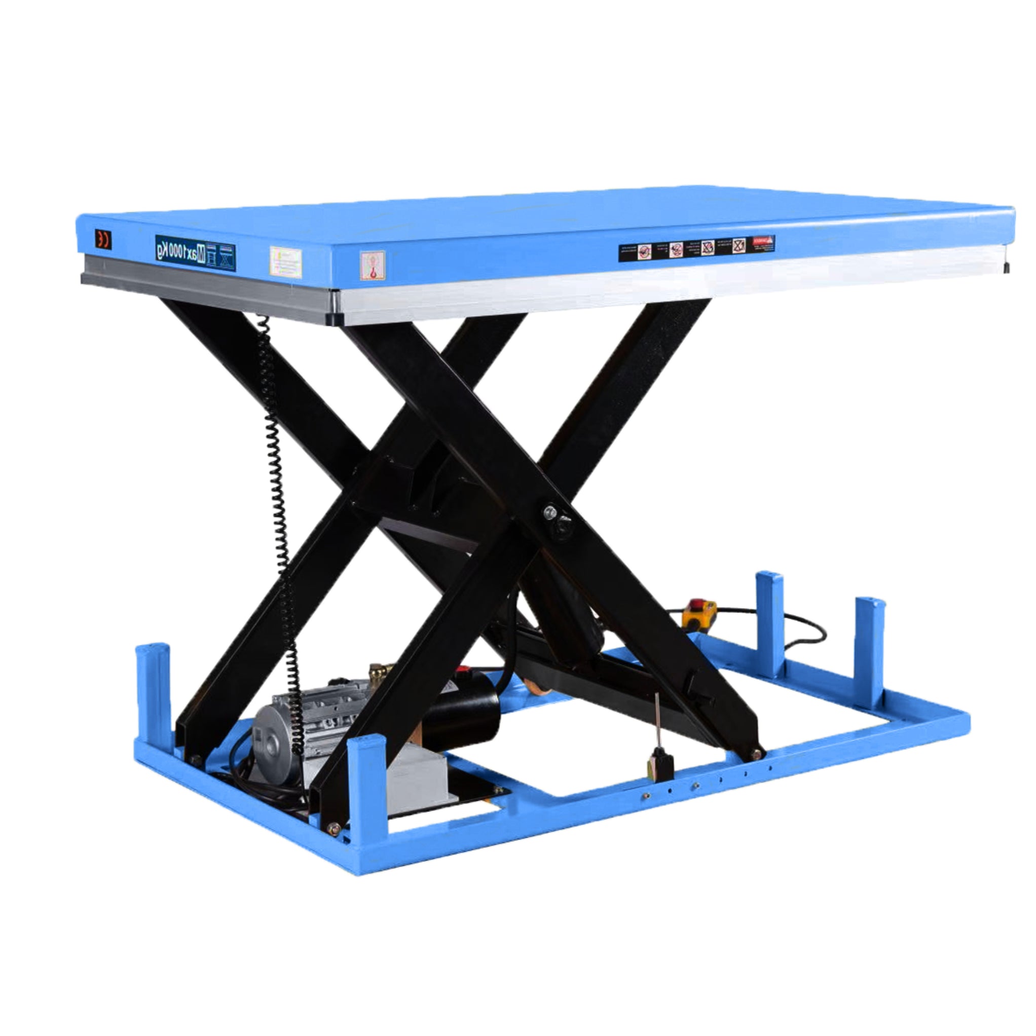 Electric Stationary Lift Table, Eoslift HIW 1512, Up to 4,400 lb Cap ...